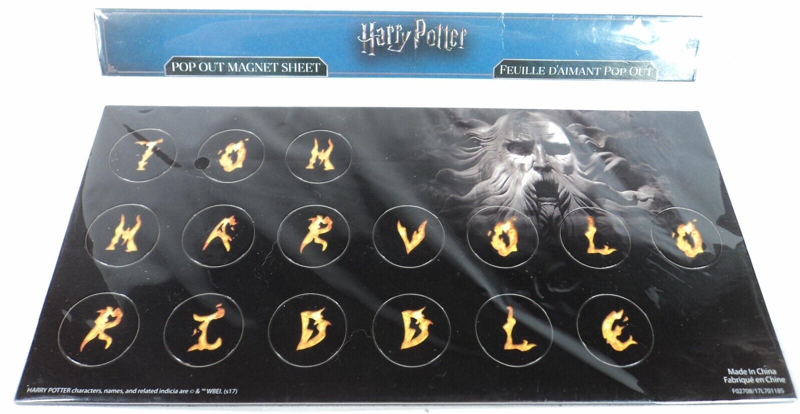 Harry Potter Lord Voldemort Pop Out Magnet Sheet - New! - Fridge ...