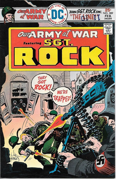 Our Army At War Comic Book #289, DC Comics 1976 FINE - Comic Books ...