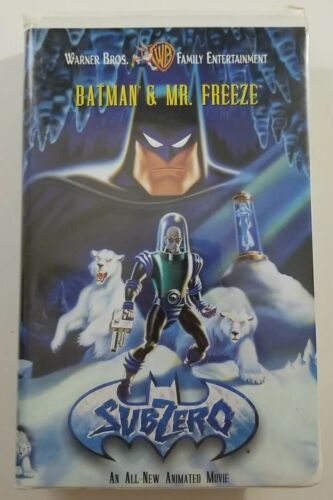 Batman & Mr Freeze Subzero VHS Movie Warner and 50 similar items