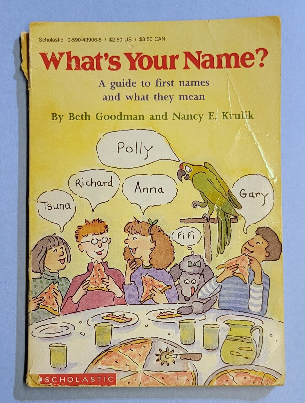 What's Your Name by Beth Goodman (1991, Paperback Book) Baby Name ...