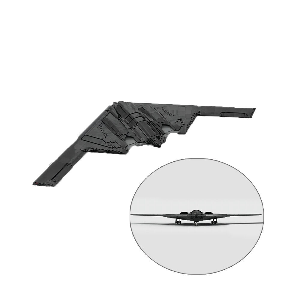 Model Building Blocks for B-2 Stealth Strategic Heavy Bomber Bricks ...