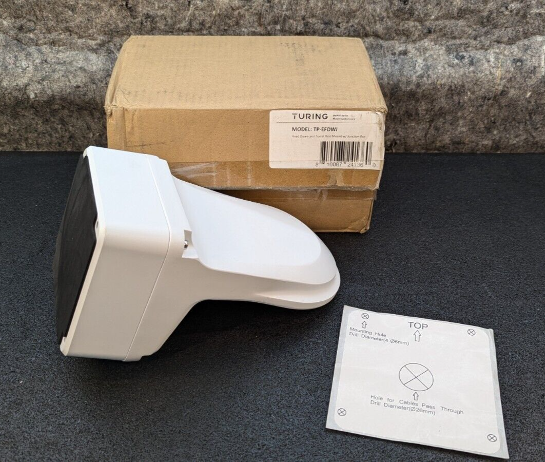 New TURING SMART SERIES TP-EFDWJ TURRET AND DOME WALL MOUNT W/ JUNCTION ...