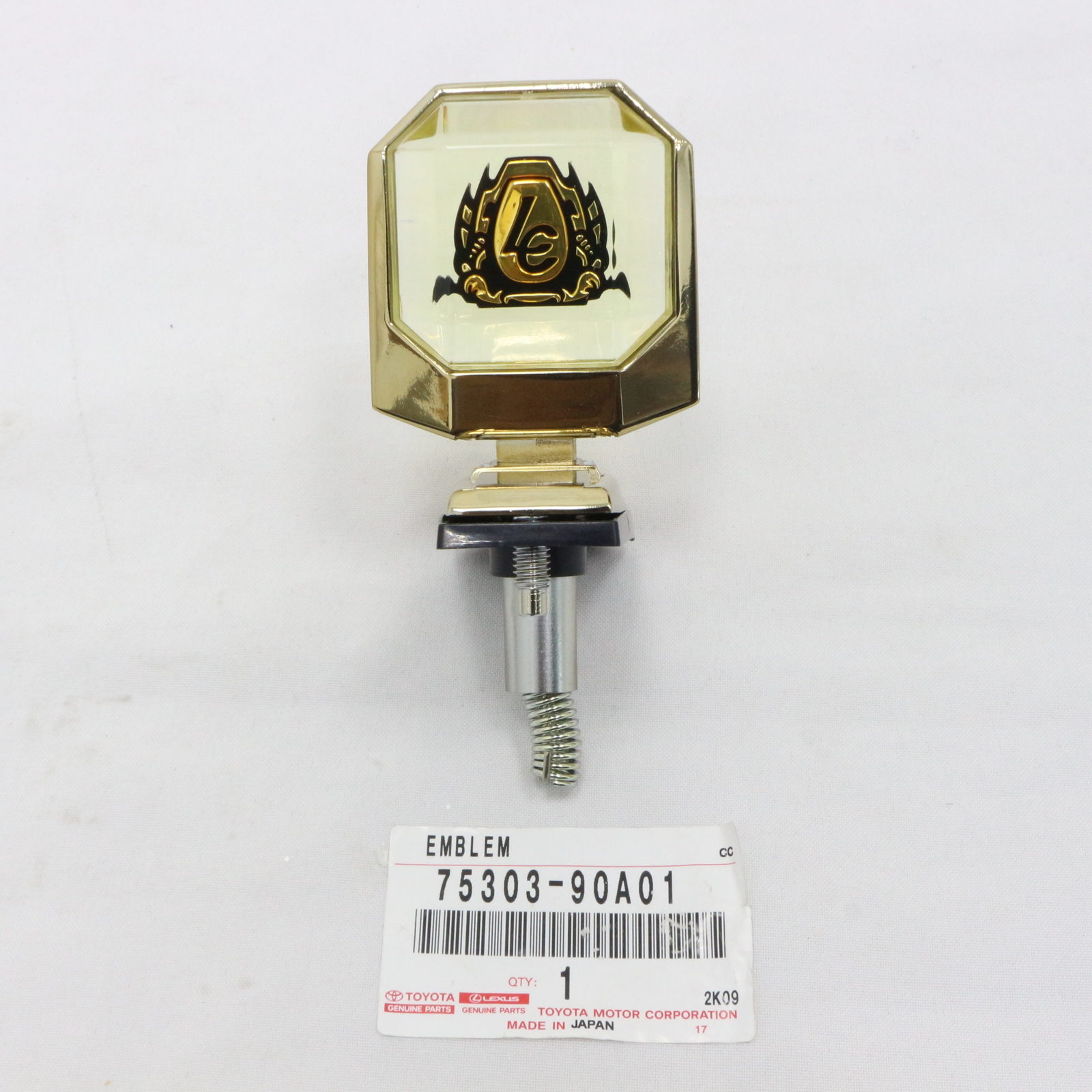 Toyota Land Cruiser FJ62 60 Series Front Hood LC Gold Emblem OEM 75303 ...
