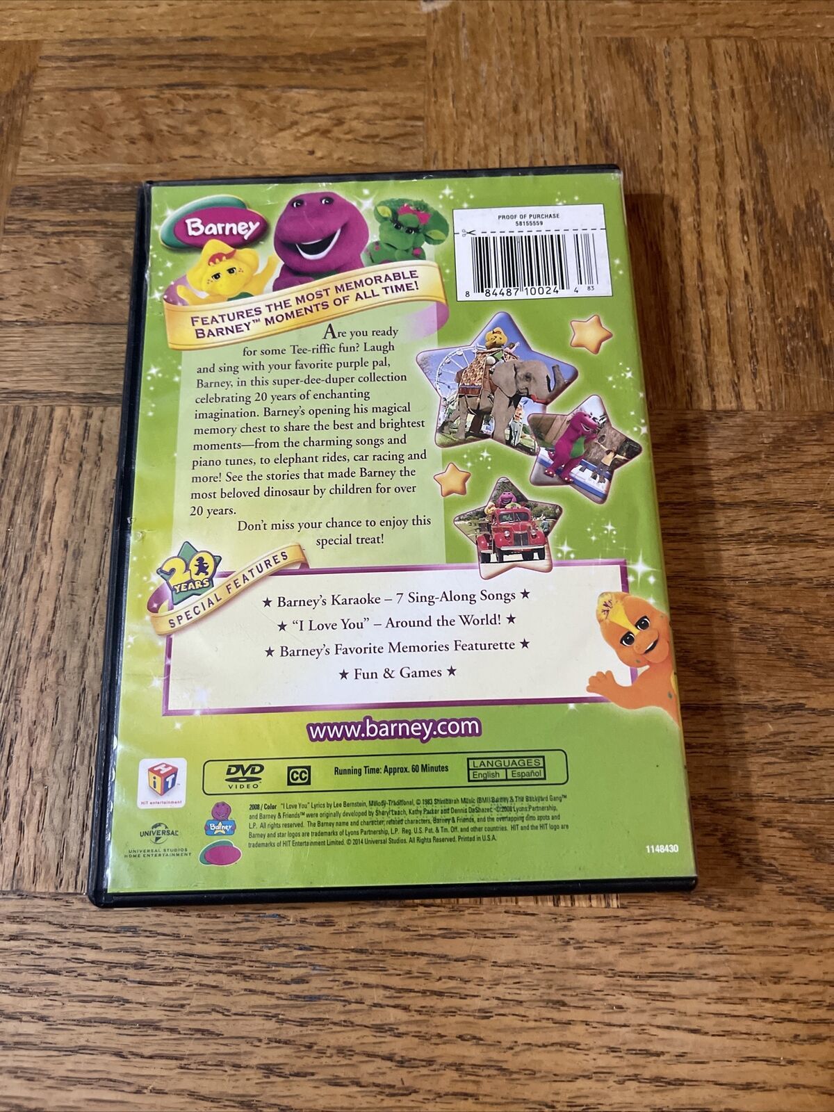 Barney-The Best Of Barney DVD-RARE VINTAGE-SHIPS N 24 HOURS - DVDs ...