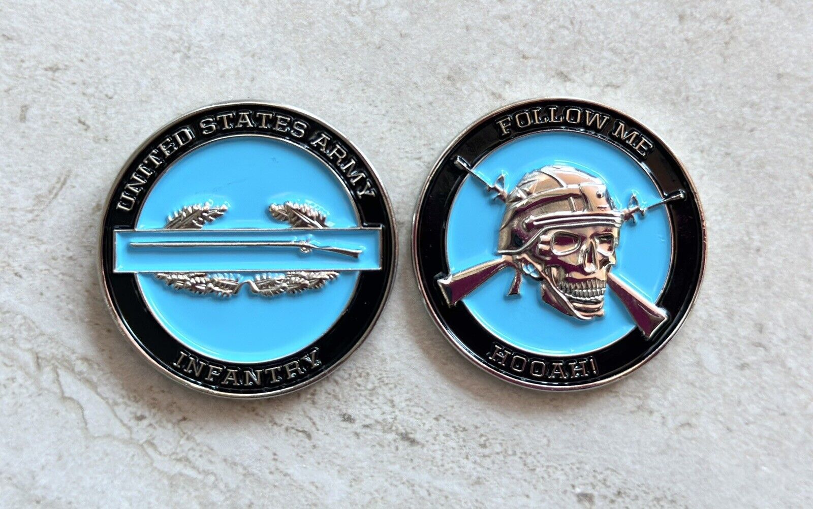 US Army Challenge Coin Infantry Divisions 101 82 45 1 2 3 4 - Challenge ...