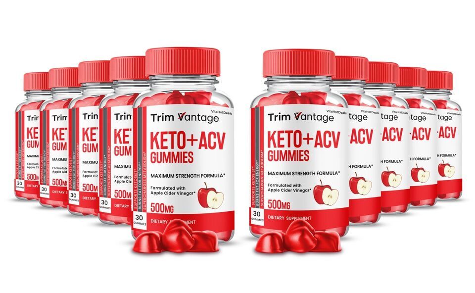 Trim Vantage Keto ACV Gummies, TrimVantage ACV Max Strength Supplement ...