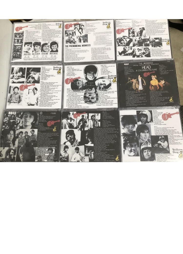 The Monkees Deluxe First 9 Studio Albums & Rare Outtakes on CD Very ...