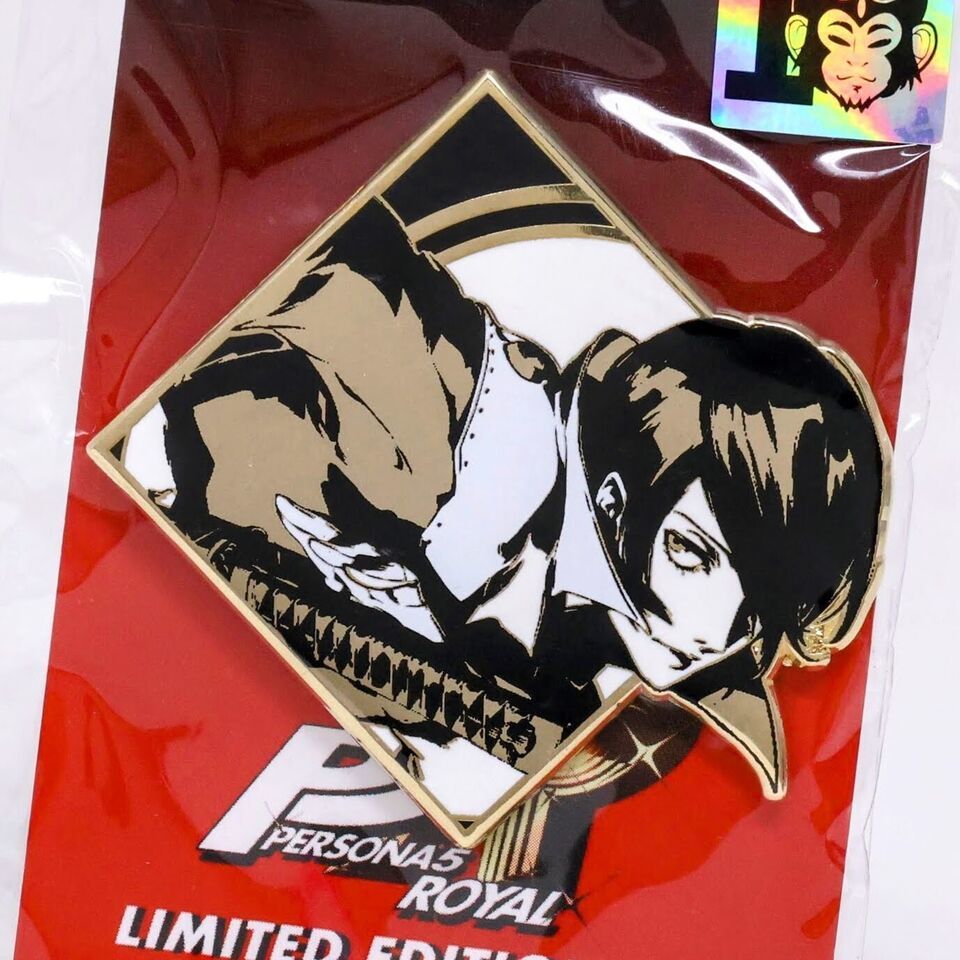 Persona 5 Royal Yusuke Fox Gold Emblem Limited Edition Enamel Pin ...