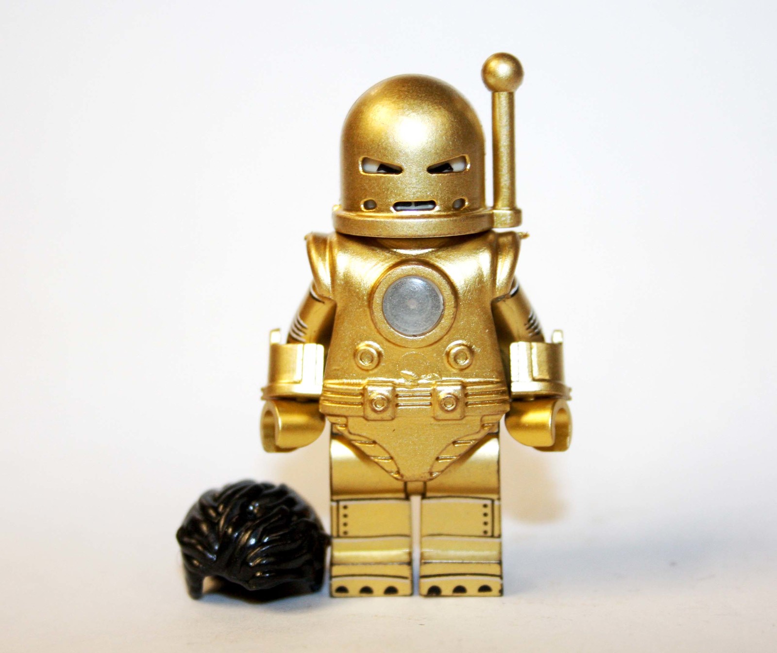 Building Block Iron-Man MK1 Gold Prototype Minifigure US Toy Minifigure ...