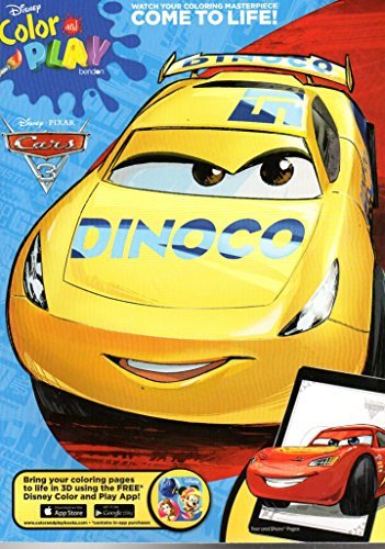 Disney Pixar - Cars 3 - Color and Play Coloring And Activity Book - v4 ...
