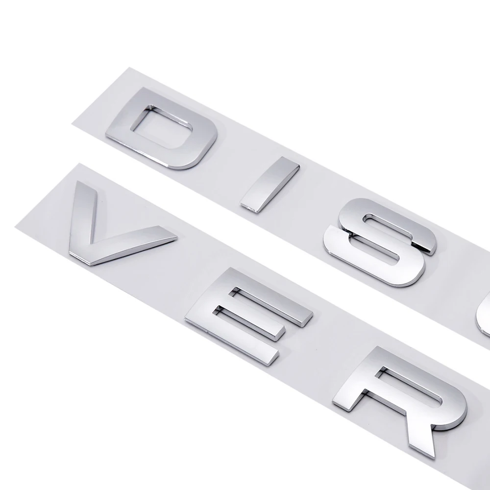 For Land Rover DISCOVERY Hood Rear Trunk Logo Sticker Round Font Letter ...