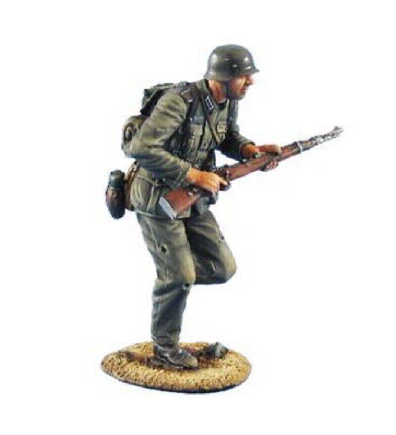 1/35 Resin Model Kit German Soldier Infantryman Rush WW2 Unpainted 009 ...