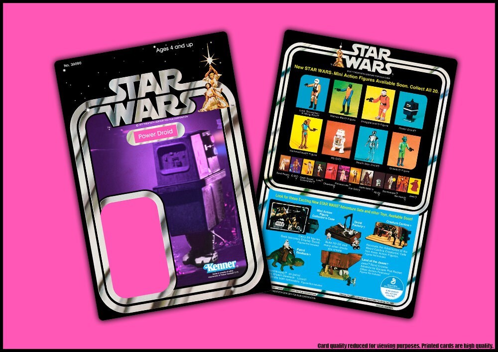 Custom Star Wars Vintage 20-back Power Droid Inspired Reproduction ...