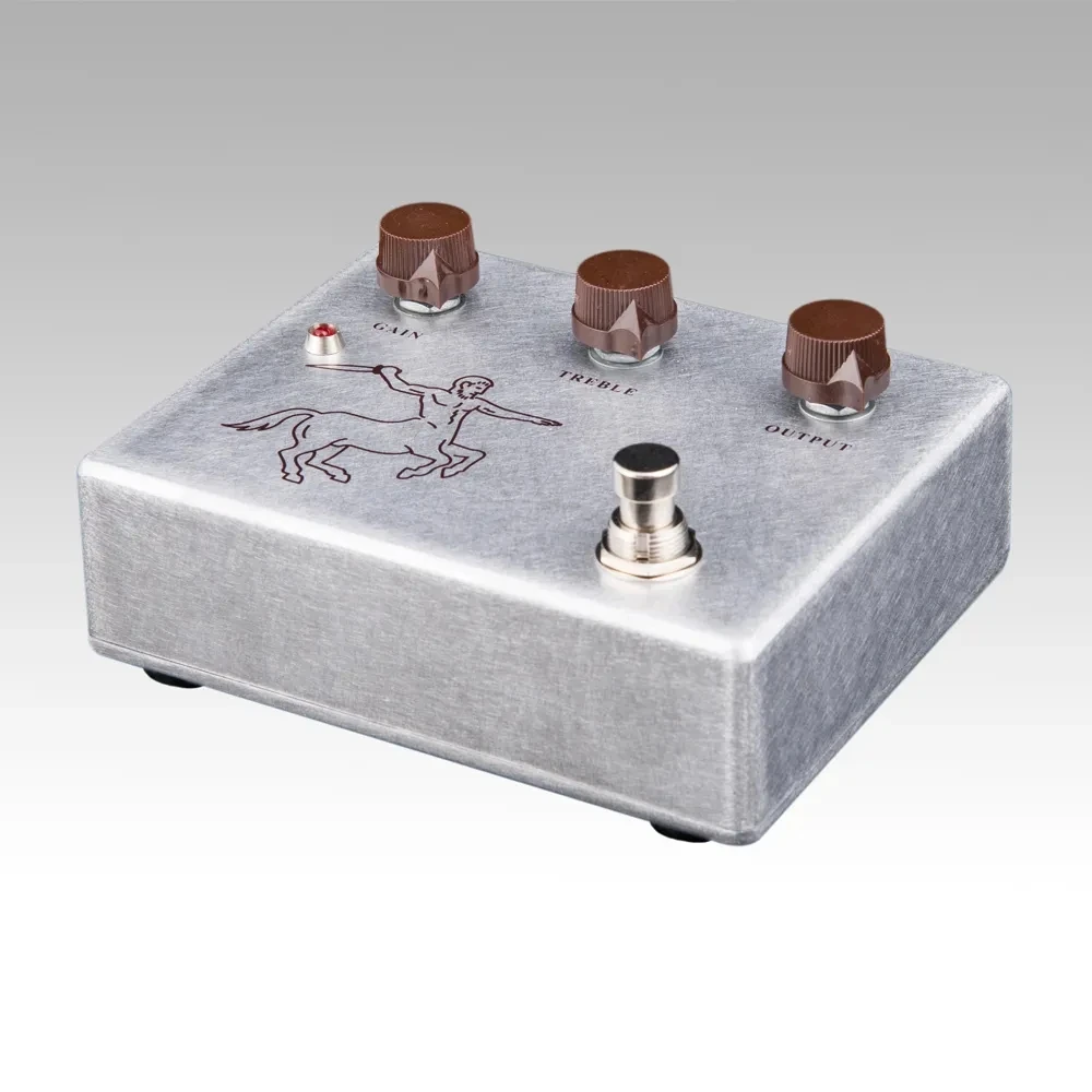 New Klon Centaur Aluminum color Overdrive Booster Stomp box Pedal ...