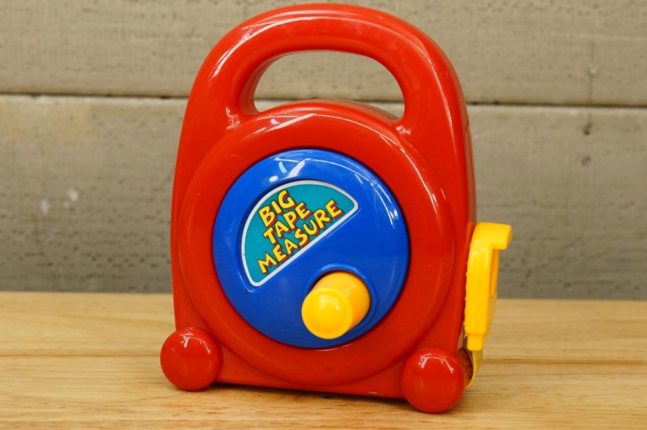 Plastic Toddler Toy Child Play Pretend Tools Big Tape Measure Lakeshore ...