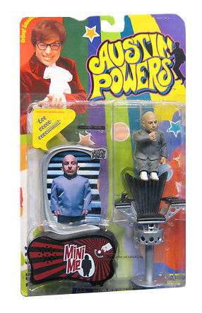 Austin Powers "MINI ME" 3" Action Figure +Voice - Action Figures