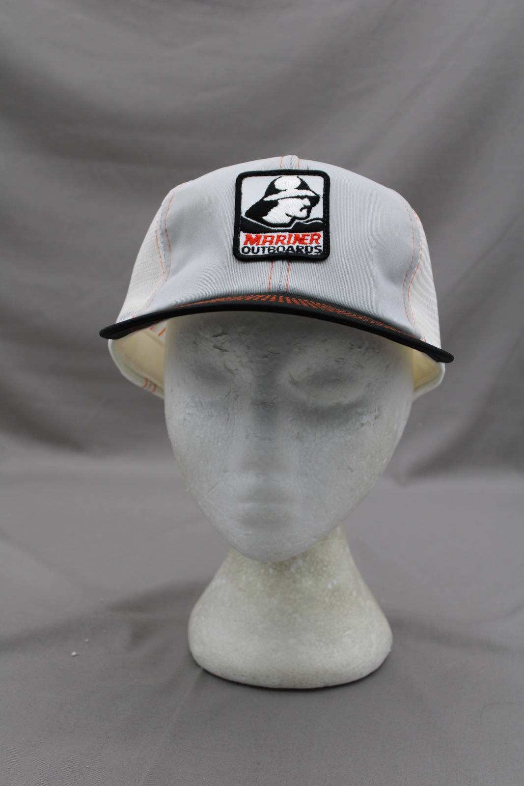 Vintage Patched Trucker Hat - Mariner Outboard Motors - Adult Snapback ...