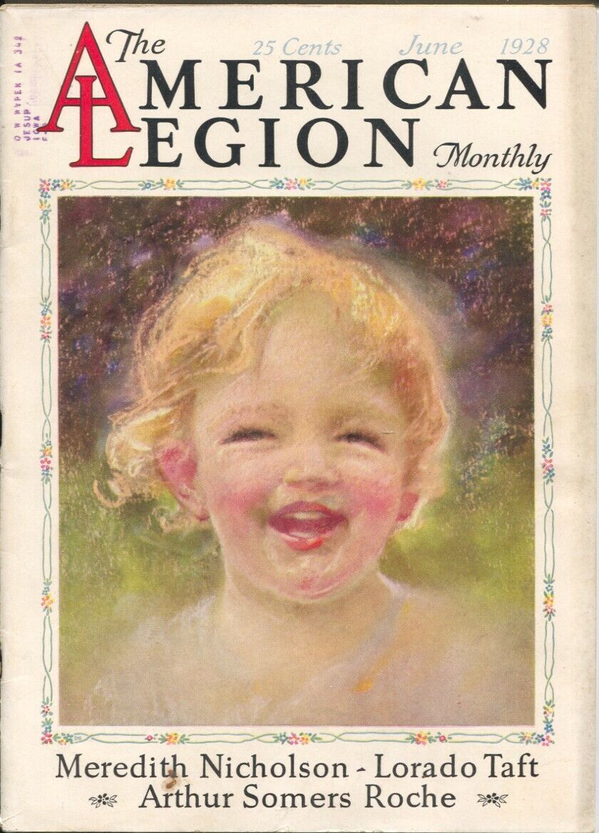 American Legion Monthly 6/1928-Cover by Alfredo Galli-Life and Death of ...