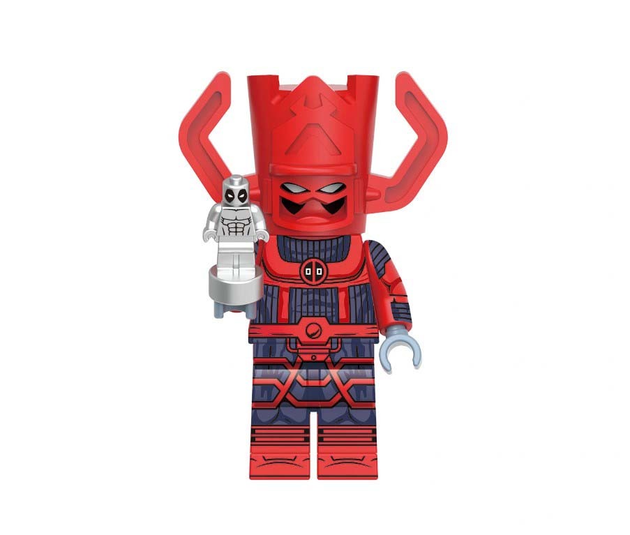 Galactuspool Deadpool 3 Silver Surfer mini Marvel Movie Minifigure ...