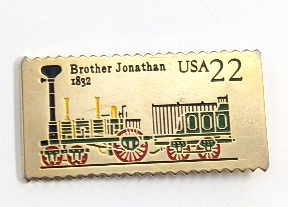 Brother Jonathan 1832 Steam Engine Locomotives Train USPS USA 22 Cent ...