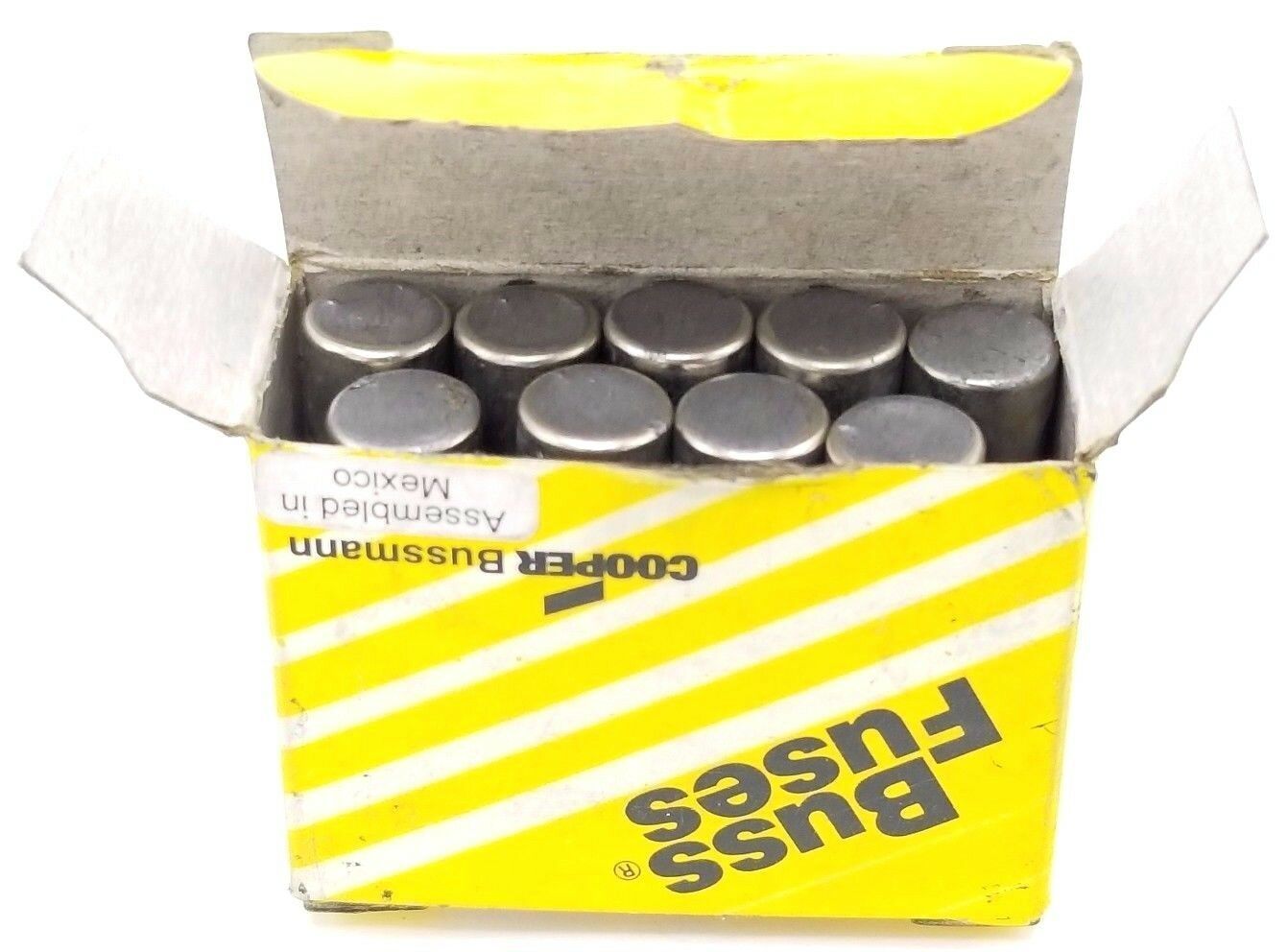 BOX OF 9 NEW COOPER BUSSMANN BAF-5 BUSS FUSES BAF5, 5AMP, 250V - Fuses ...