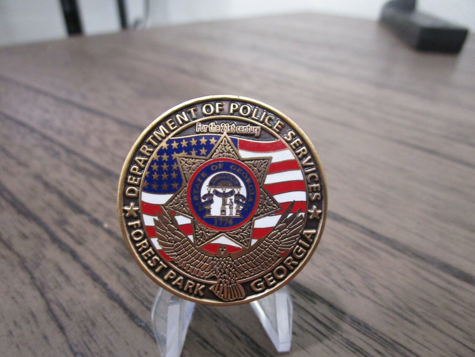 Department Of Police Services Forest Park Georgia Challenge Coin #570P ...