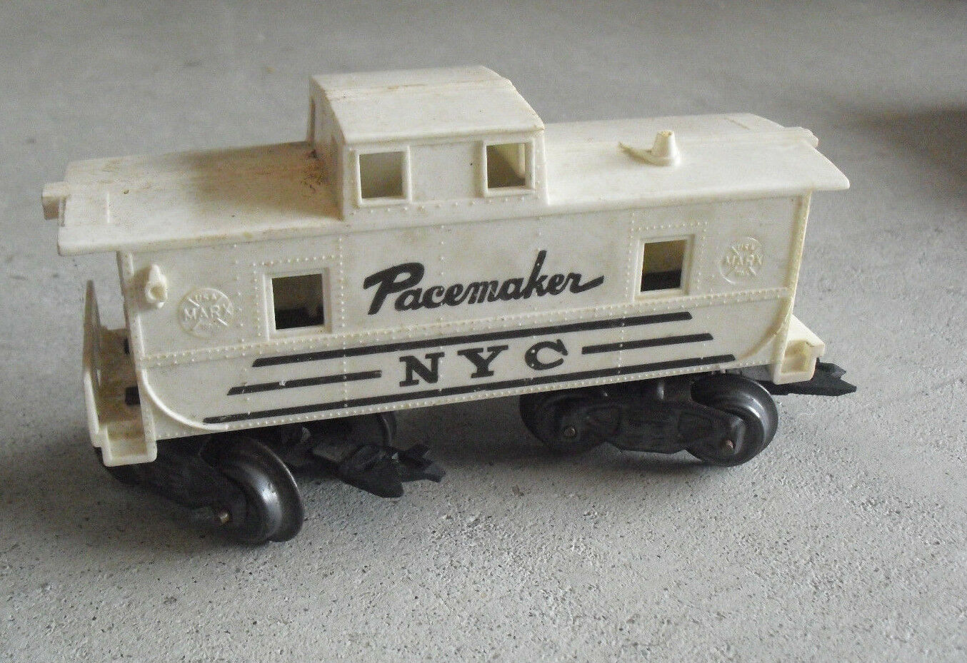 Vintage 1960s O Scale Marx White NYC Pacemaker Caboose Car - Model ...