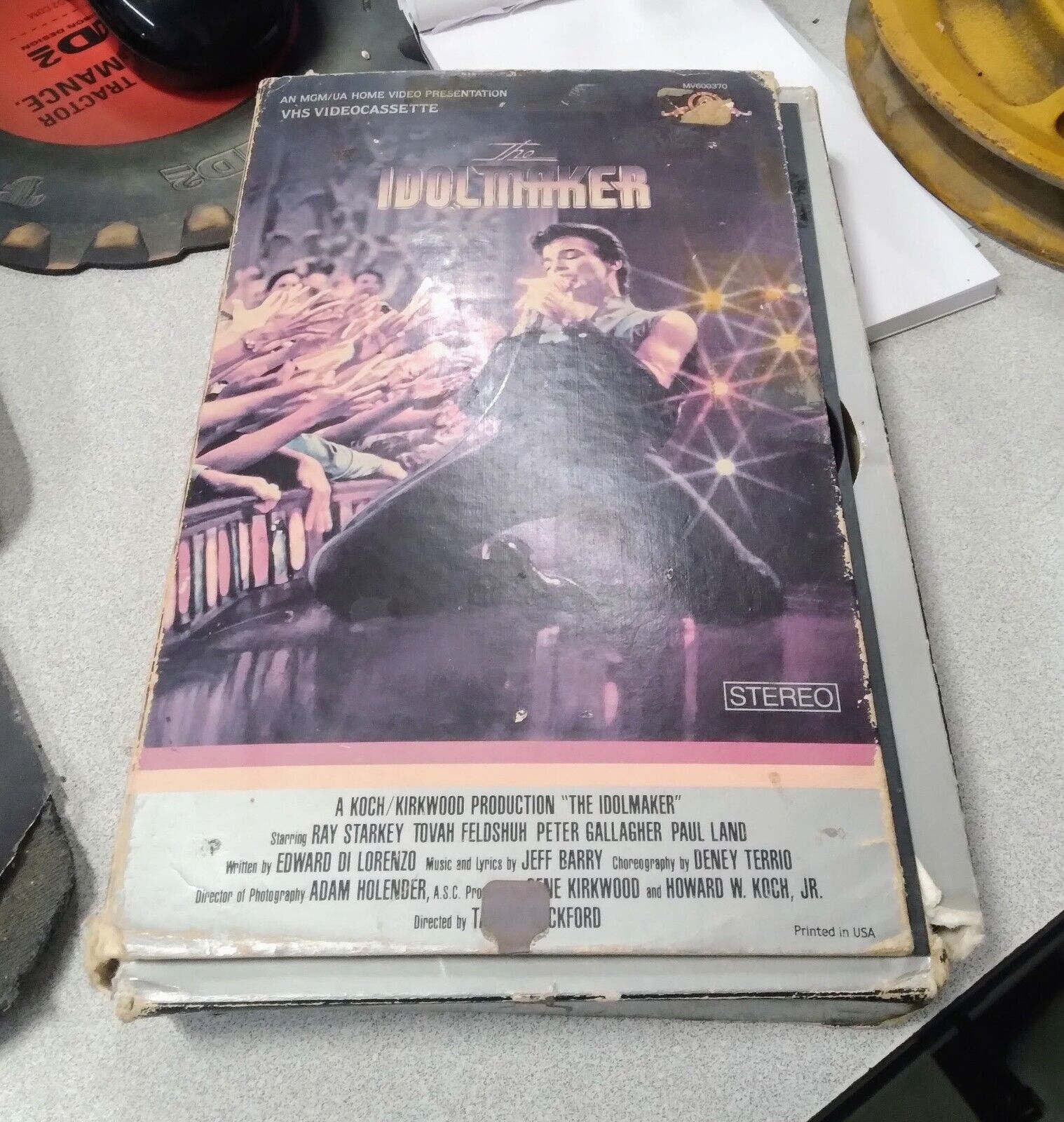 The Idolmaker (VHS, 1984) RARE Cardboard Clamshell Case - VHS Tapes