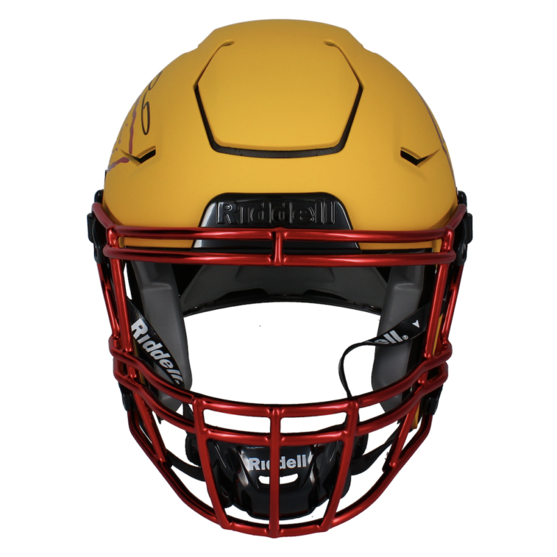 Patrick Mahomes Autographed Chrome Chiefs SpeedFlex Helmet Beckett LE 1 ...