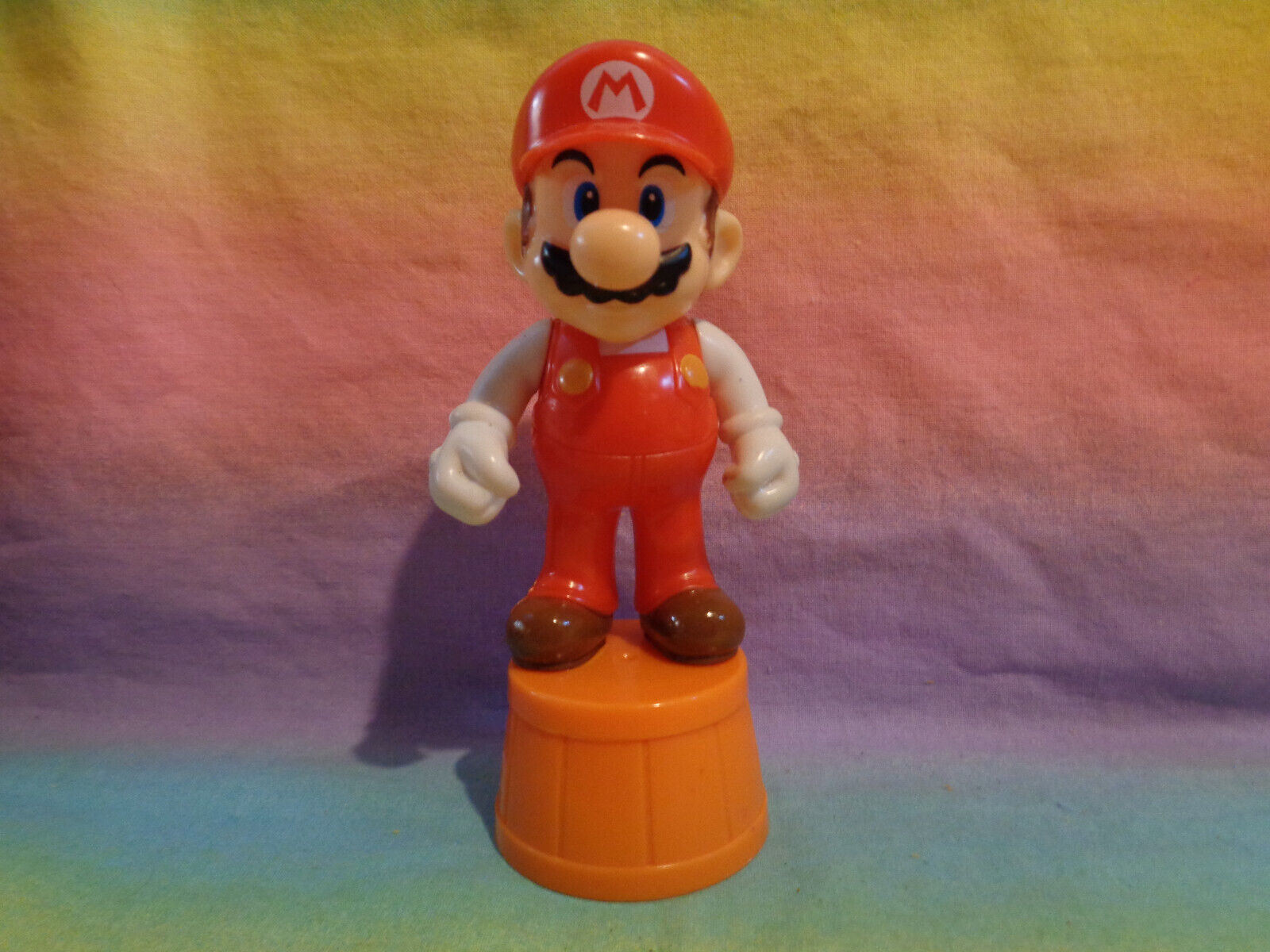 Nintendo Super Mario Brothers Barrel Candy Topper Action Figure / Cake ...