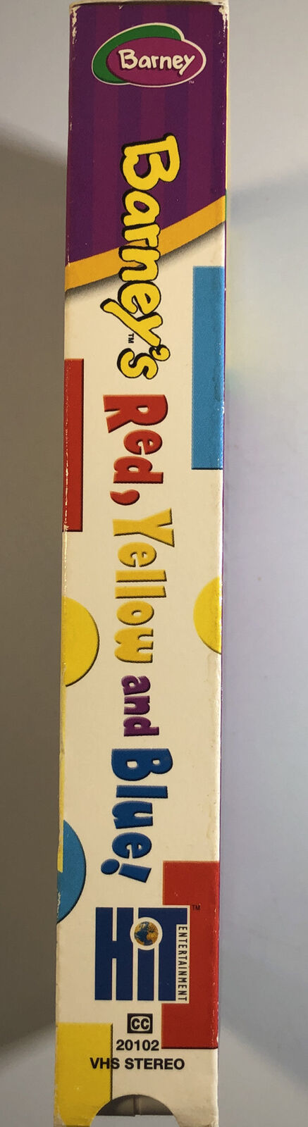 Barney-Barney's Red, Yellow, and Blue(VHS, 2004)TESTED-RARE VINTAGE ...