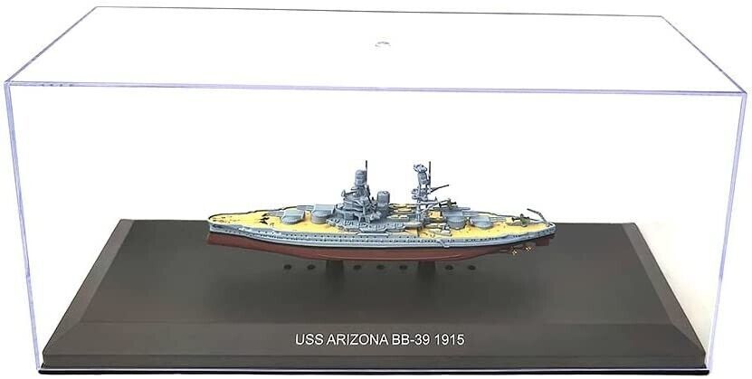Battleship USS Arizona (BB-39) - Display Case 1/1250 Scale Diecast ...