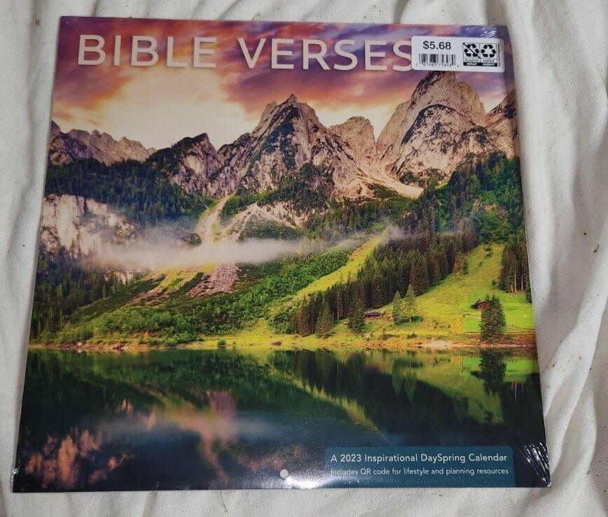 New Sealed 2023 Calendar Bible Verses Dayspring - Paper