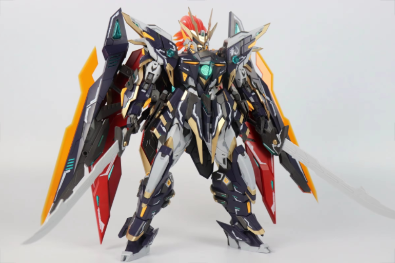 SNAA Martial Emperor 1/100 MG YR-03 – Assembled Mecha Model Kit - Figures