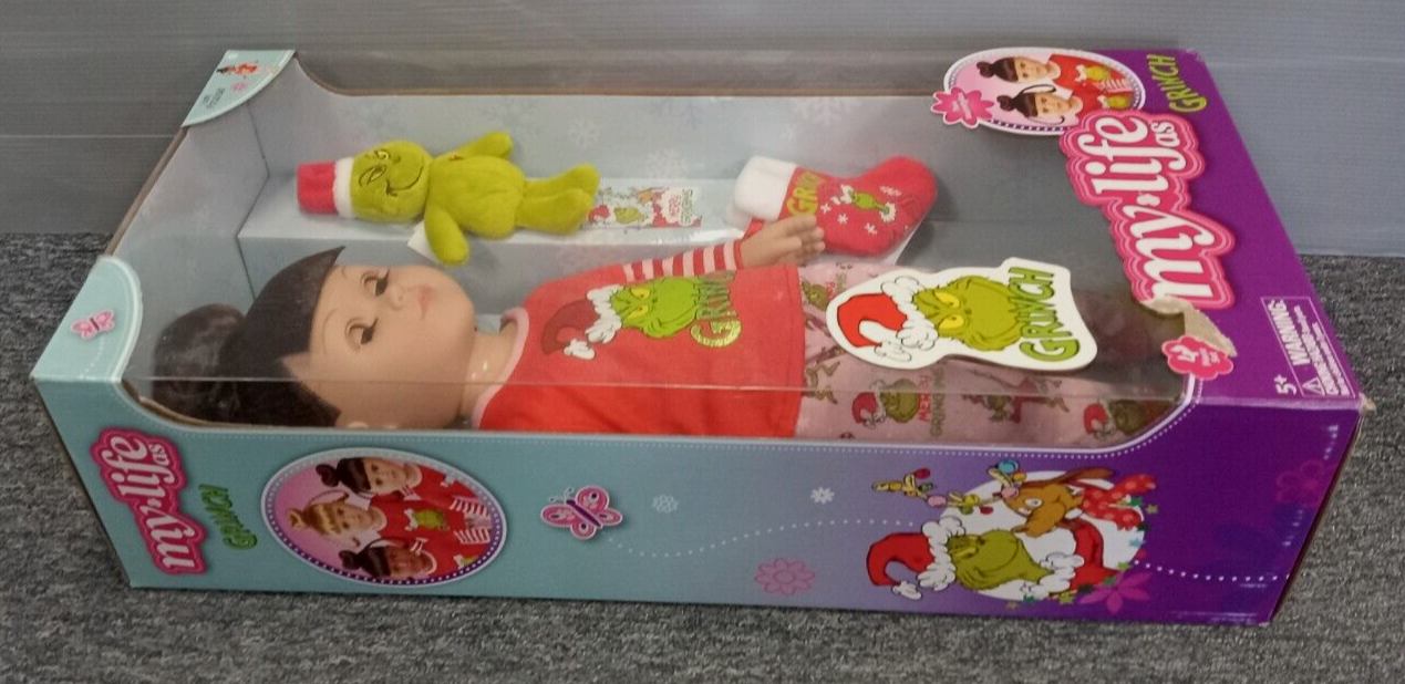 My Life As Poseable Grinch Sleepover 18 Inch and similar items