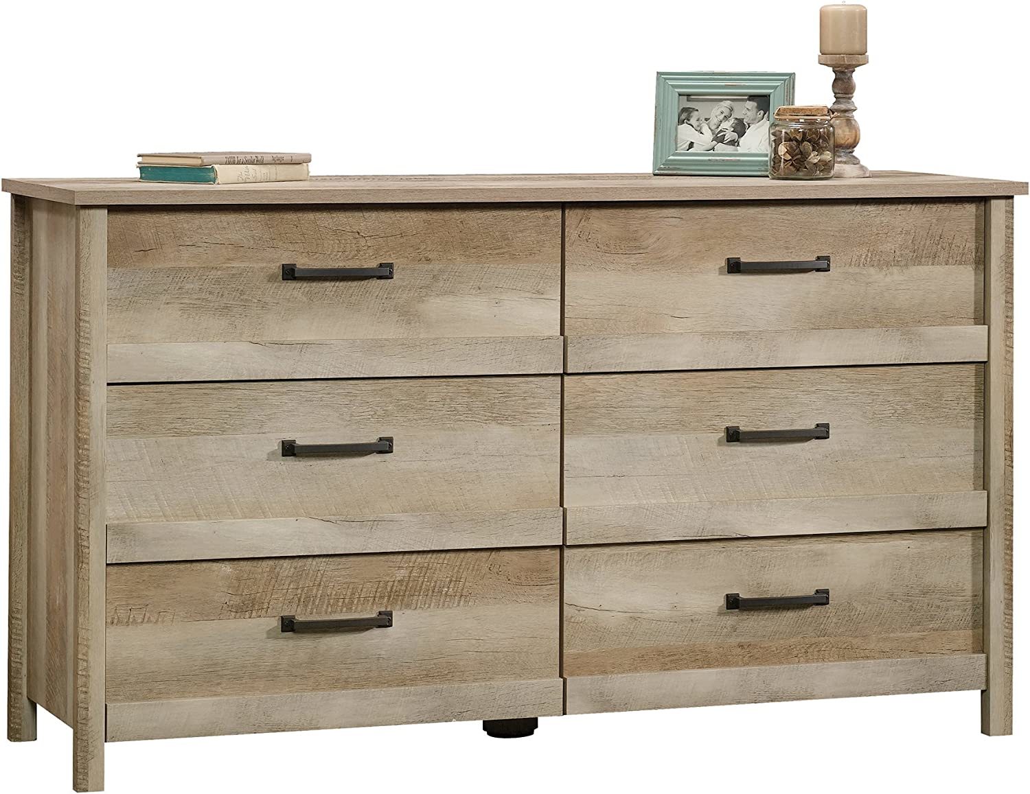 6-Drawer Dresser By Sauder, Cannery Bridge, In Lintel Oak. - Dressers ...