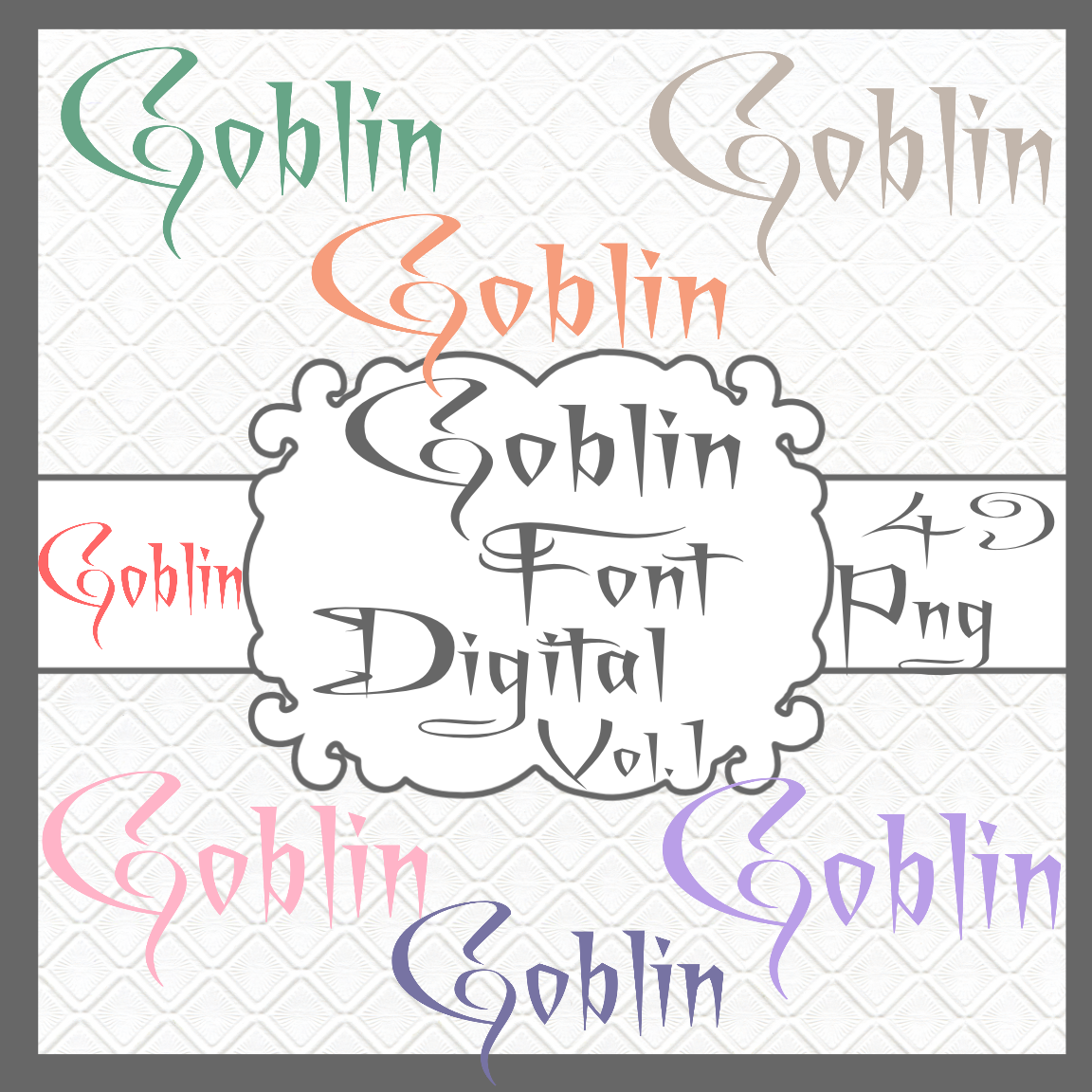 Goblin Font Digital Vol.1 and similar items