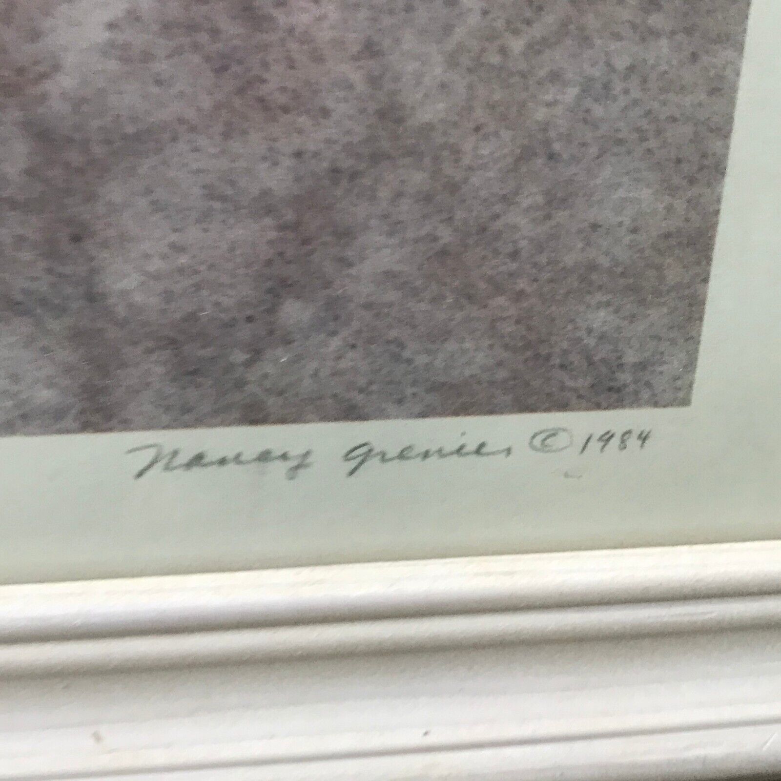 NANCY GRENIER Artist Proof ABSTRACT MODERN SURREALIST LANDSCAPE AP ...