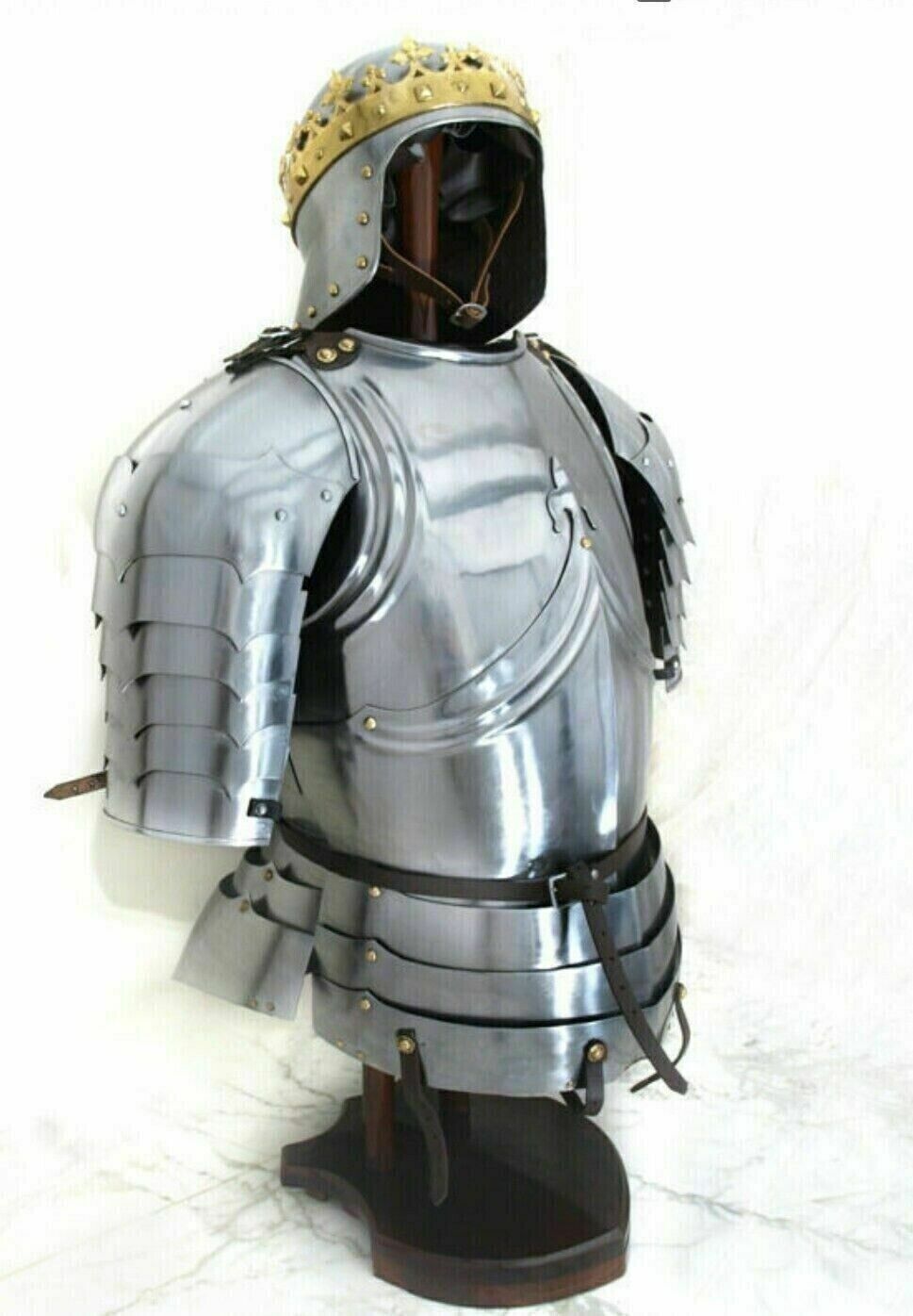 Medieval New Half Armor Suit Reenactment Gothic Jacket With Medieval ...