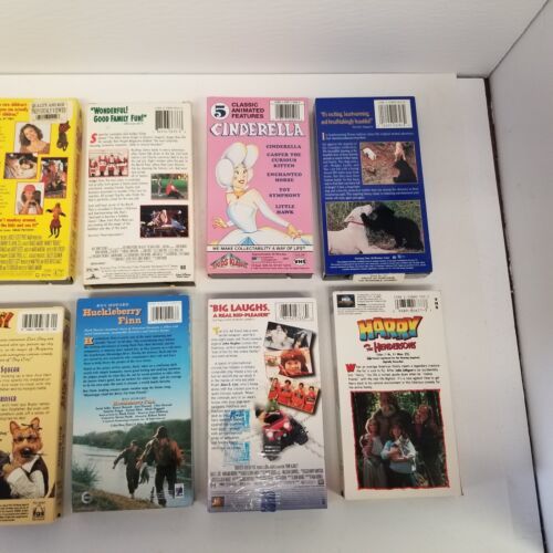 Vintage Kid's VHS Tape Lot of 10, Home and 50 similar items