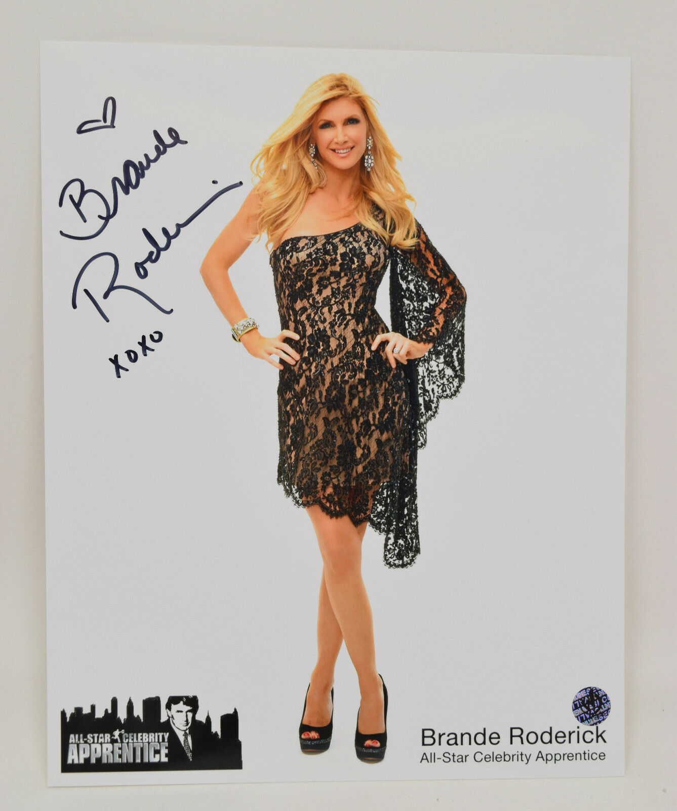 Brande Roderick in The Celebrity Apprentice Signed Photo 8 x 10 COA ...