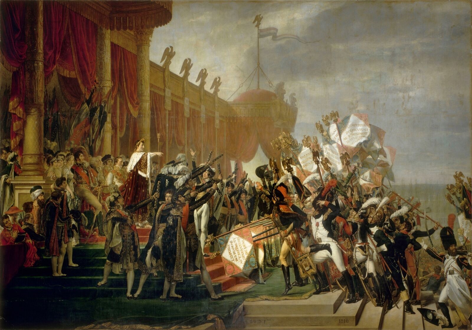 3222.Napoleon Bonaparte Caesar POSTER from oil painting.Home Room Art ...