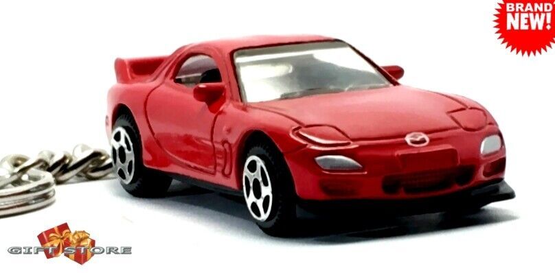 RARE HTF KEY CHAIN RED MAZDA RX7 FD JAPAN DRIFT CAR CUSTOM GREAT GIFT ...