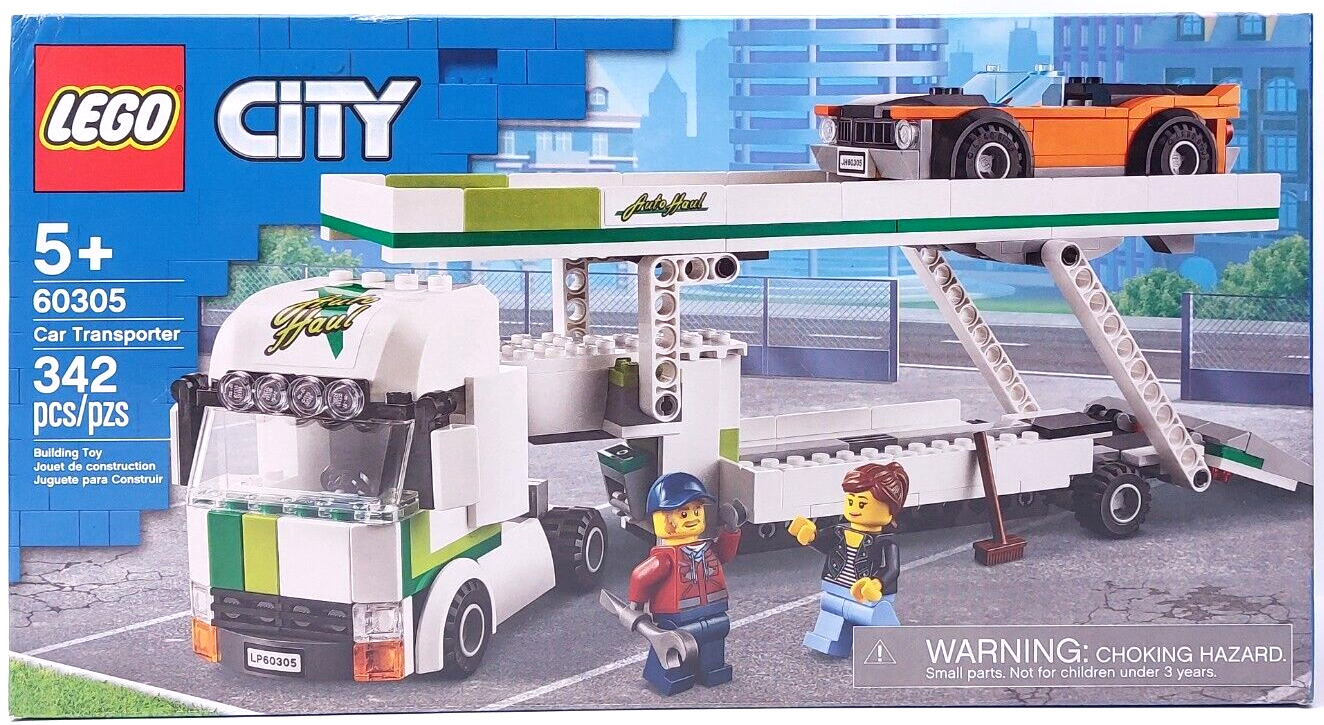 Lego City Car Transporter Truck Hauler Set 60305 NEW - LEGO Complete ...
