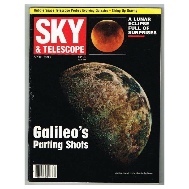 Sky & Telescope Magazine April 1993 mbox2525 Galileo's Parting Shots ...