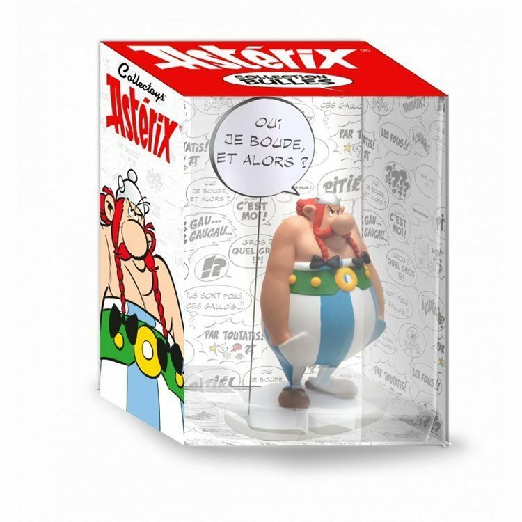 Obelix resin figurine statue in boxset Plastoy collection Bulles ...