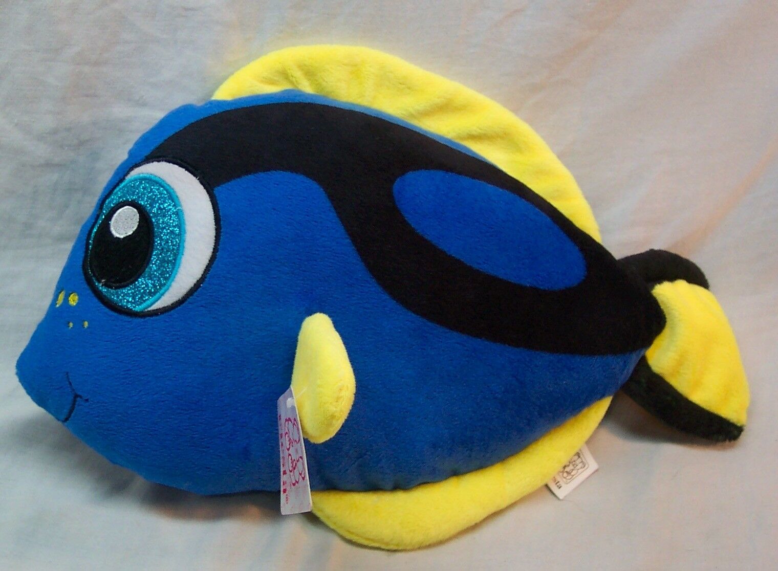 Fiesta NICE BLUE TANG FISH 13" Plush STUFFED ANIMAL Toy NEW - Other