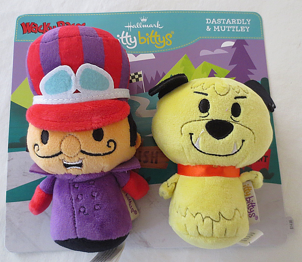 Hallmark Itty WB Wacky Races Dastardly & Muttley Plush Set - Other ...
