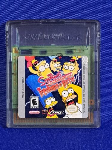 The Simpsons: Night of the Living Treehouse of Horror (GBC, 2001 ...