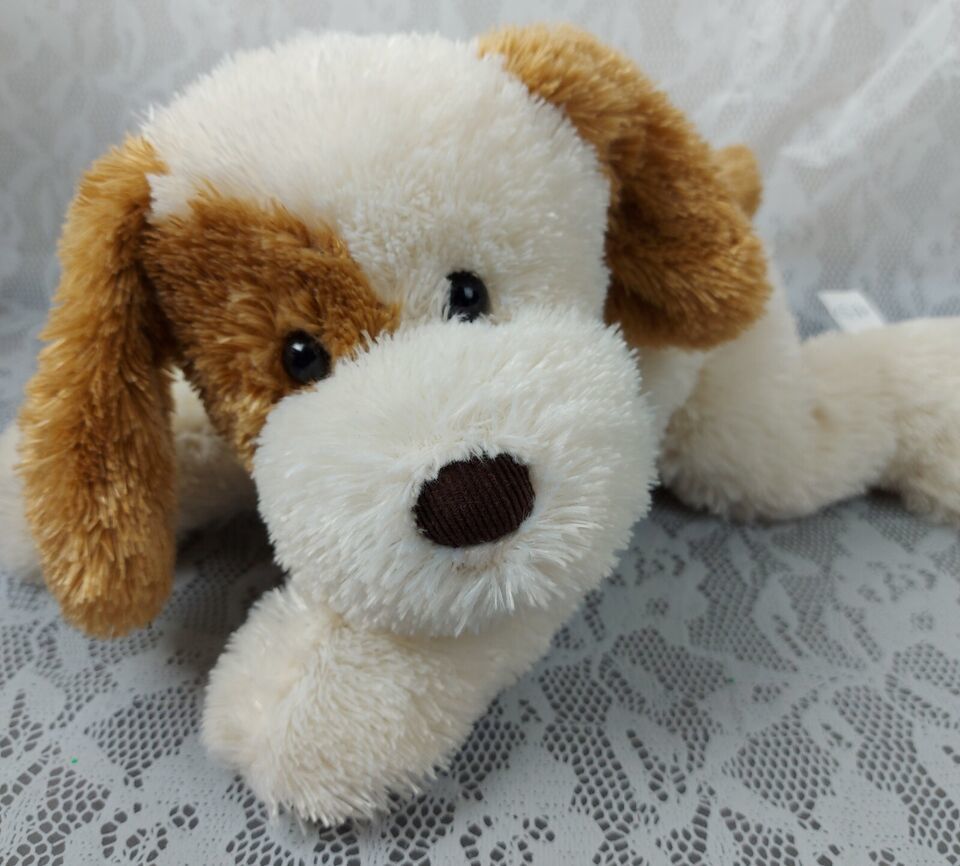 Applause SPOTT Puppy Dog Tan Cream Brown 13" Plush Stuffed Animal Toy ...